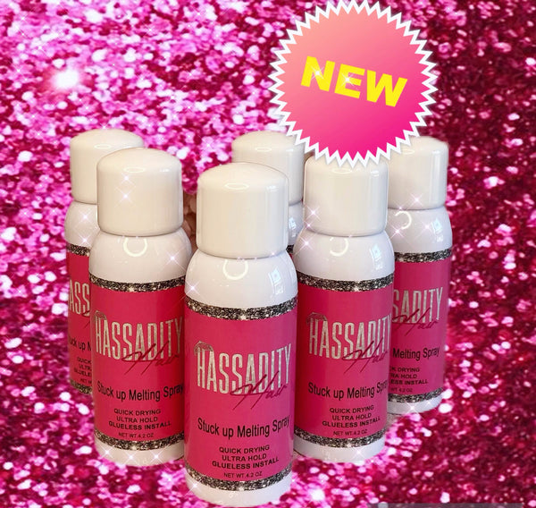 NEW! Stuck Up Melting Spray © – Hassadity Hair